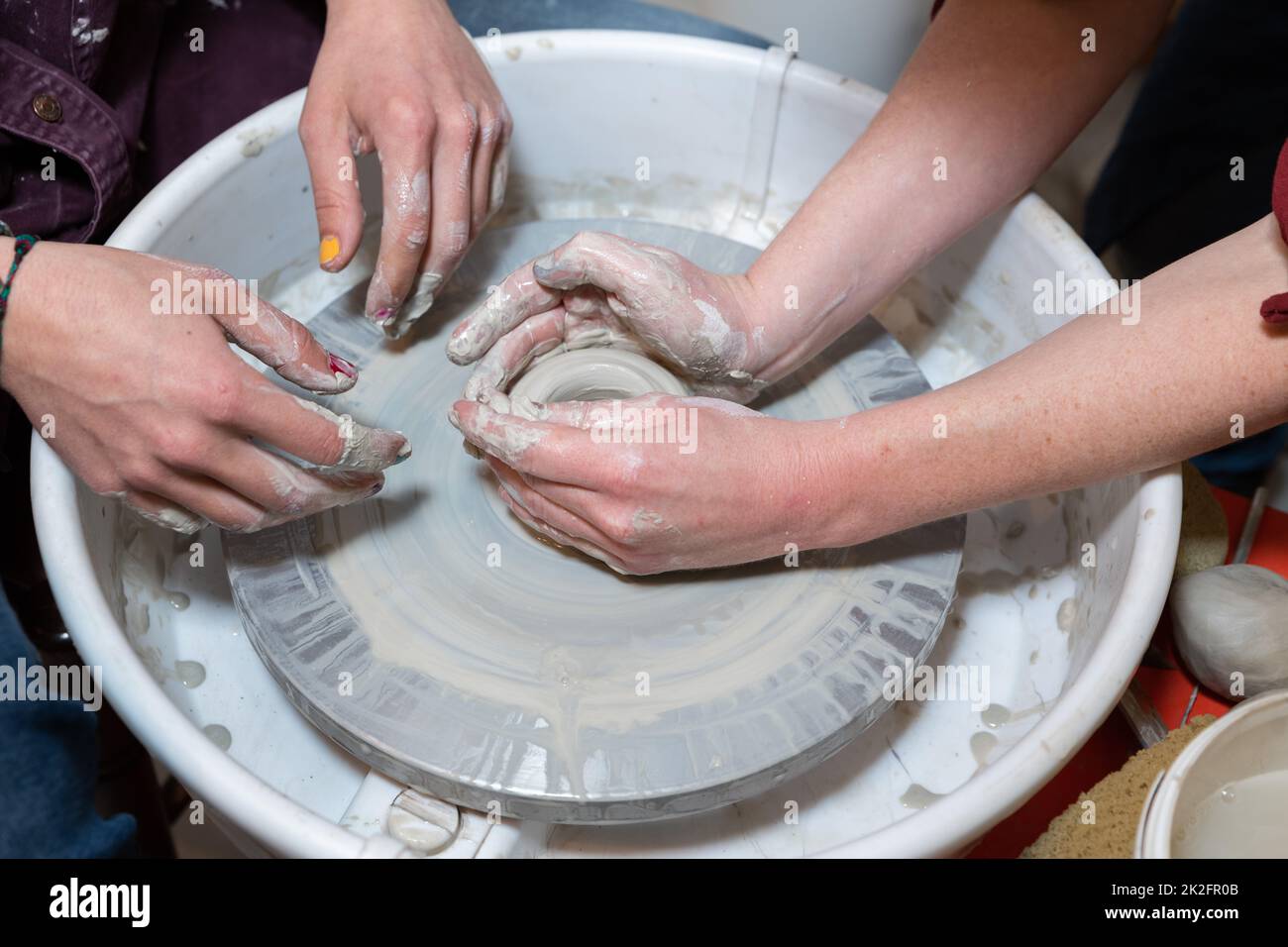 Nice potery handmade Stock Photo - Alamy