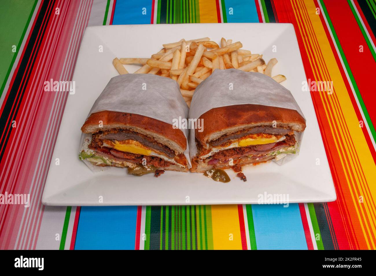 Delicious Cuban Sandwich Stock Photo - Alamy