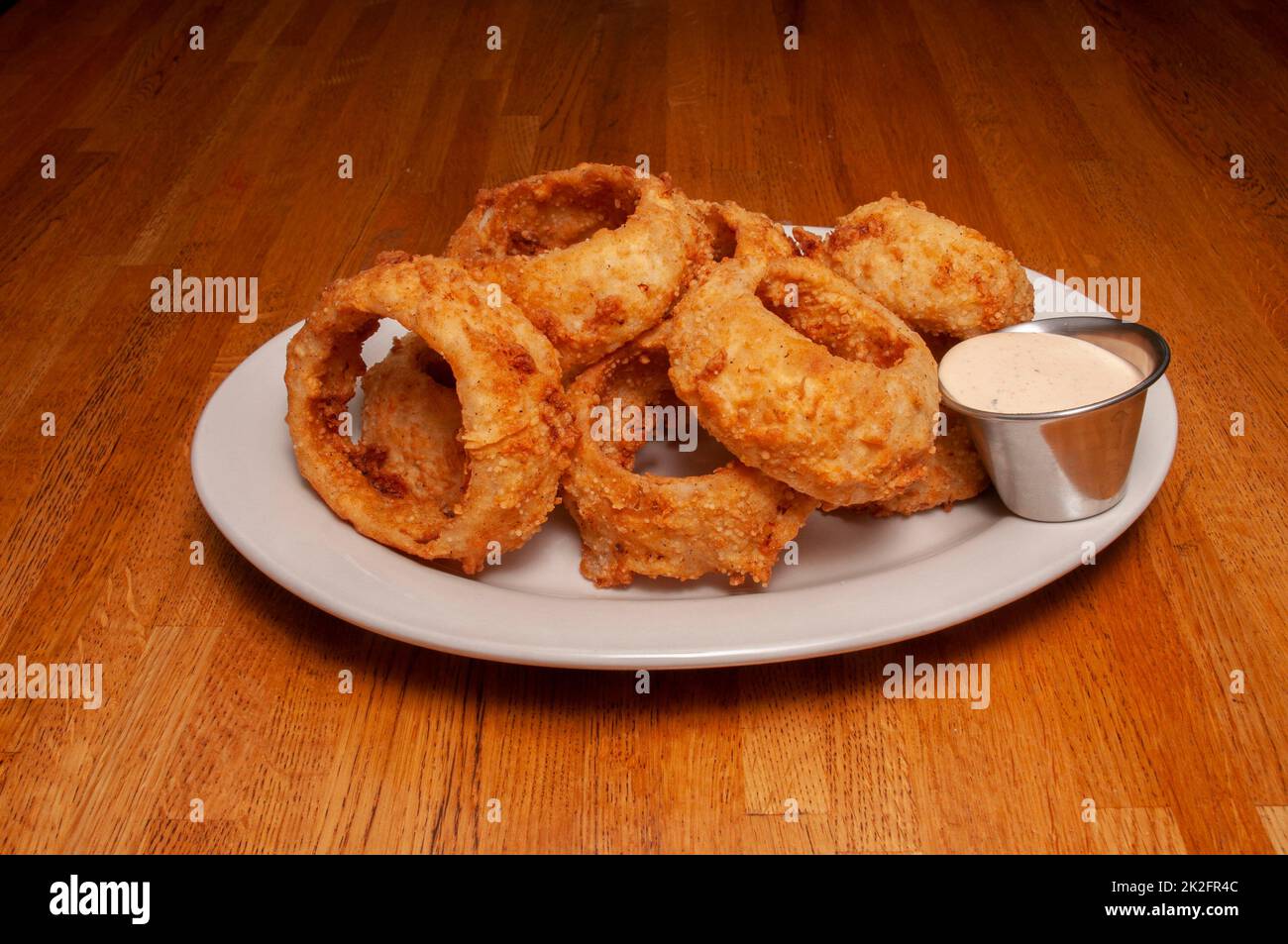 Fried Onion Rings Stock Photo - Alamy