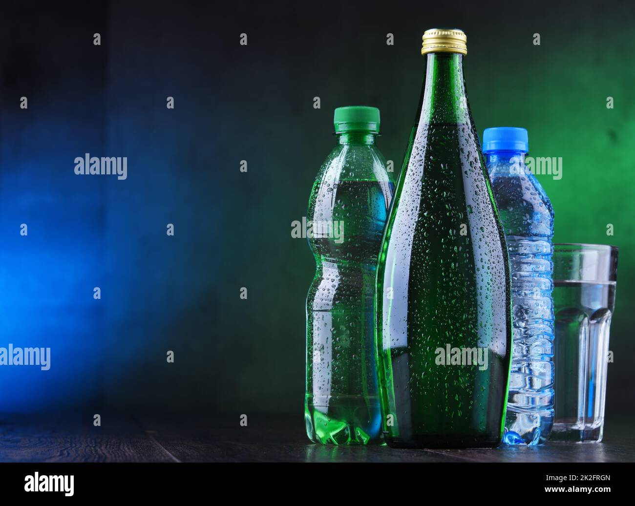 Plastic bottles containing water hi-res stock photography and images ...