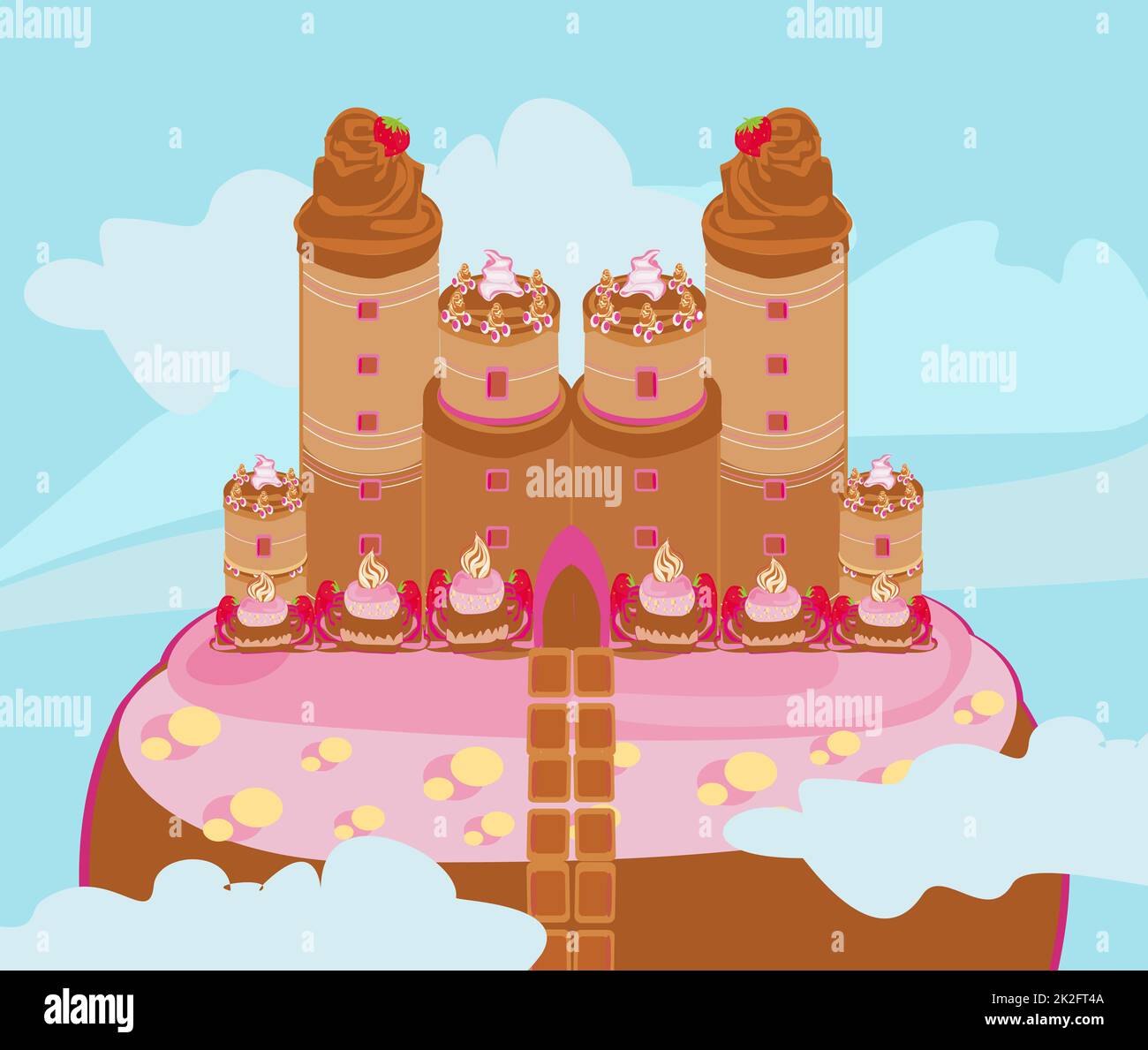 Ice cream castle hi-res stock photography and images - Alamy