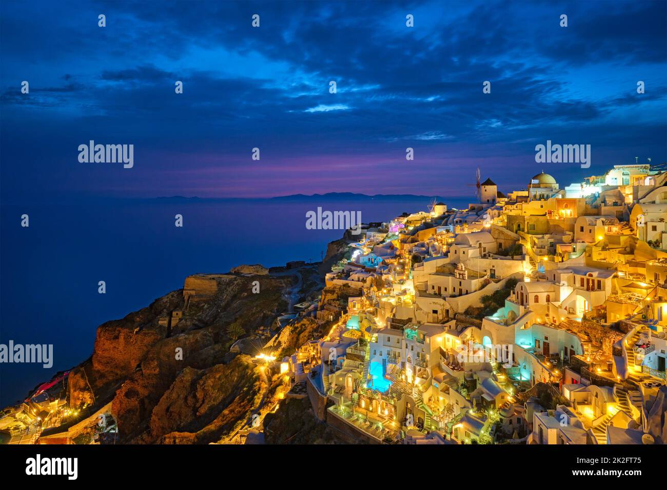 Famous greek tourist destination Oia, Greece Stock Photo - Alamy