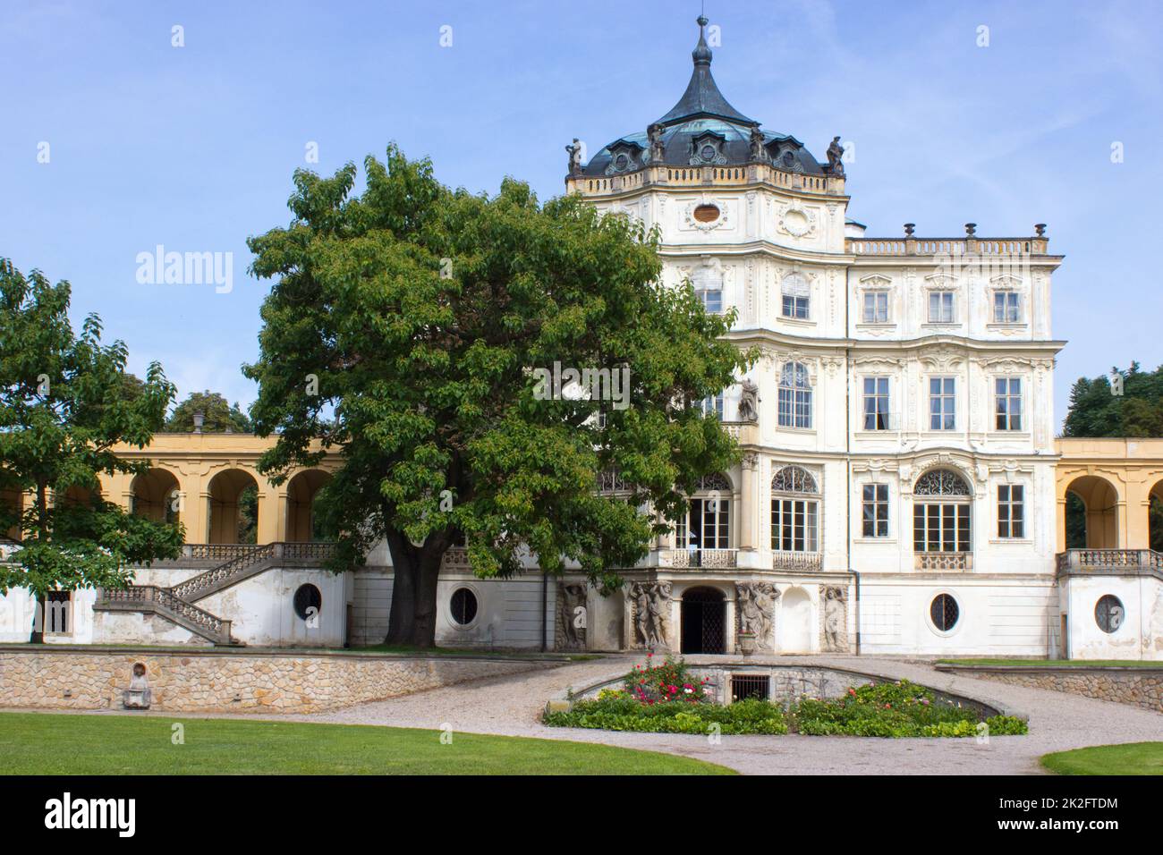 Chateau Ploskovice in the Czech Republic Stock Photo - Alamy