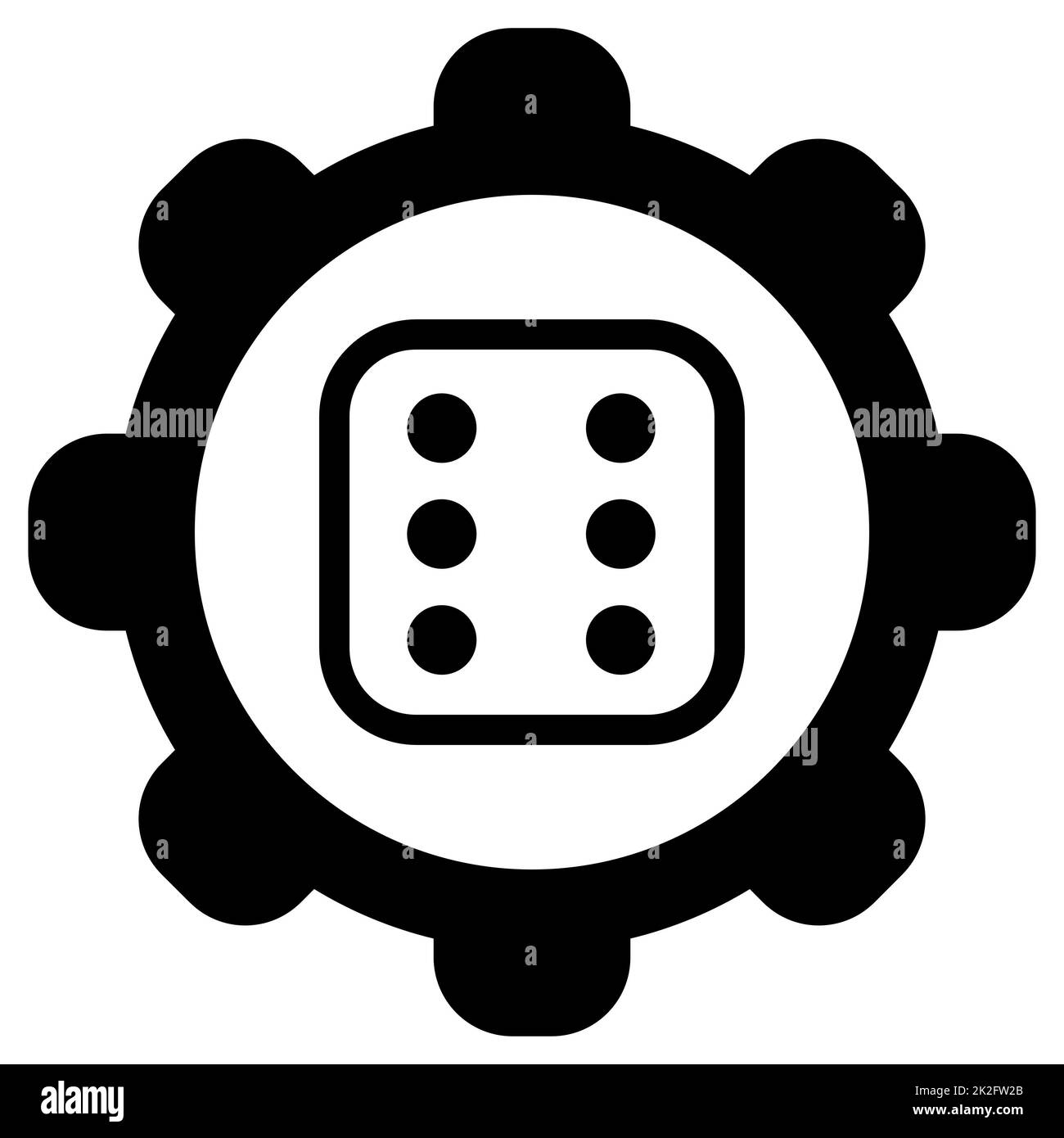 Dice black Black and White Stock Photos & Images - Alamy