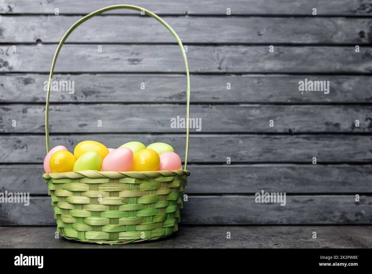 Traditional Easter holiday bunny and eggs Stock Photo - Alamy