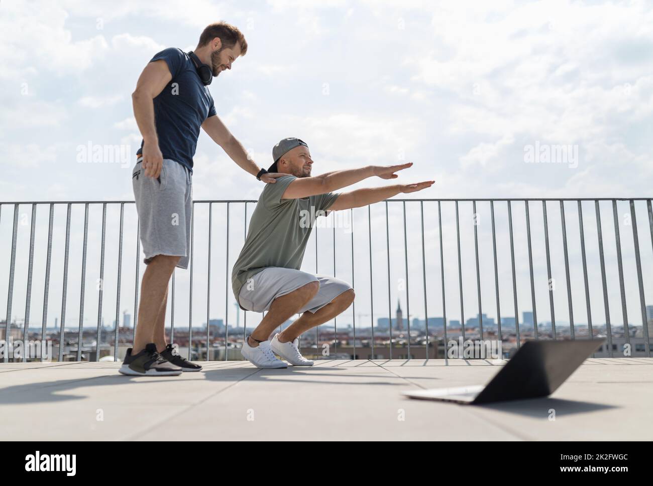 Two men outdoors hi-res stock photography and images - Alamy