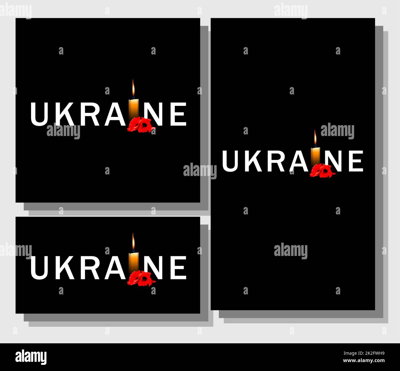 Liberation of Ukraine War in Ukraine. Poster of mourning and ...