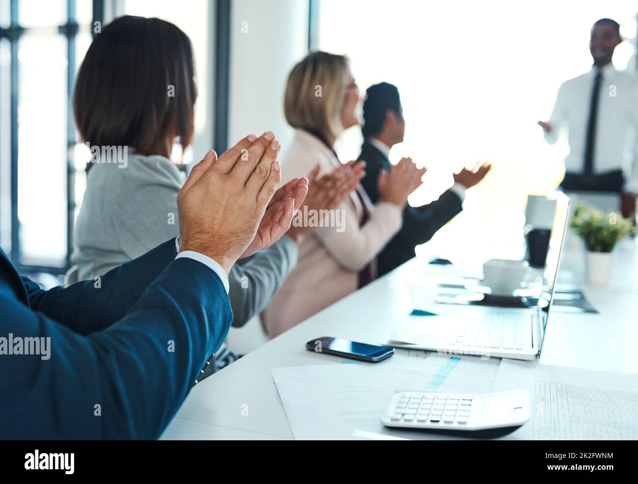 Presentation ending hi-res stock photography and images - Alamy