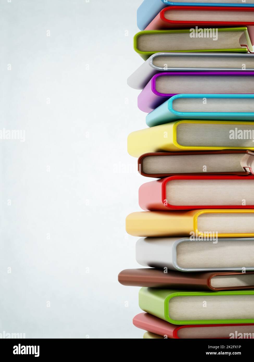 Stack of book colorful hi-res stock photography and images - Alamy