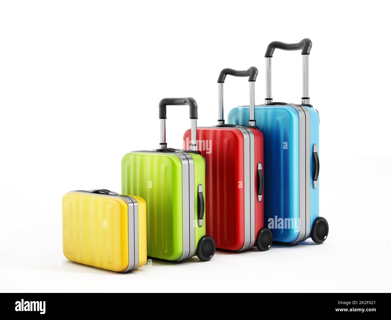 Multi colored suitcase hi-res stock photography and images - Alamy