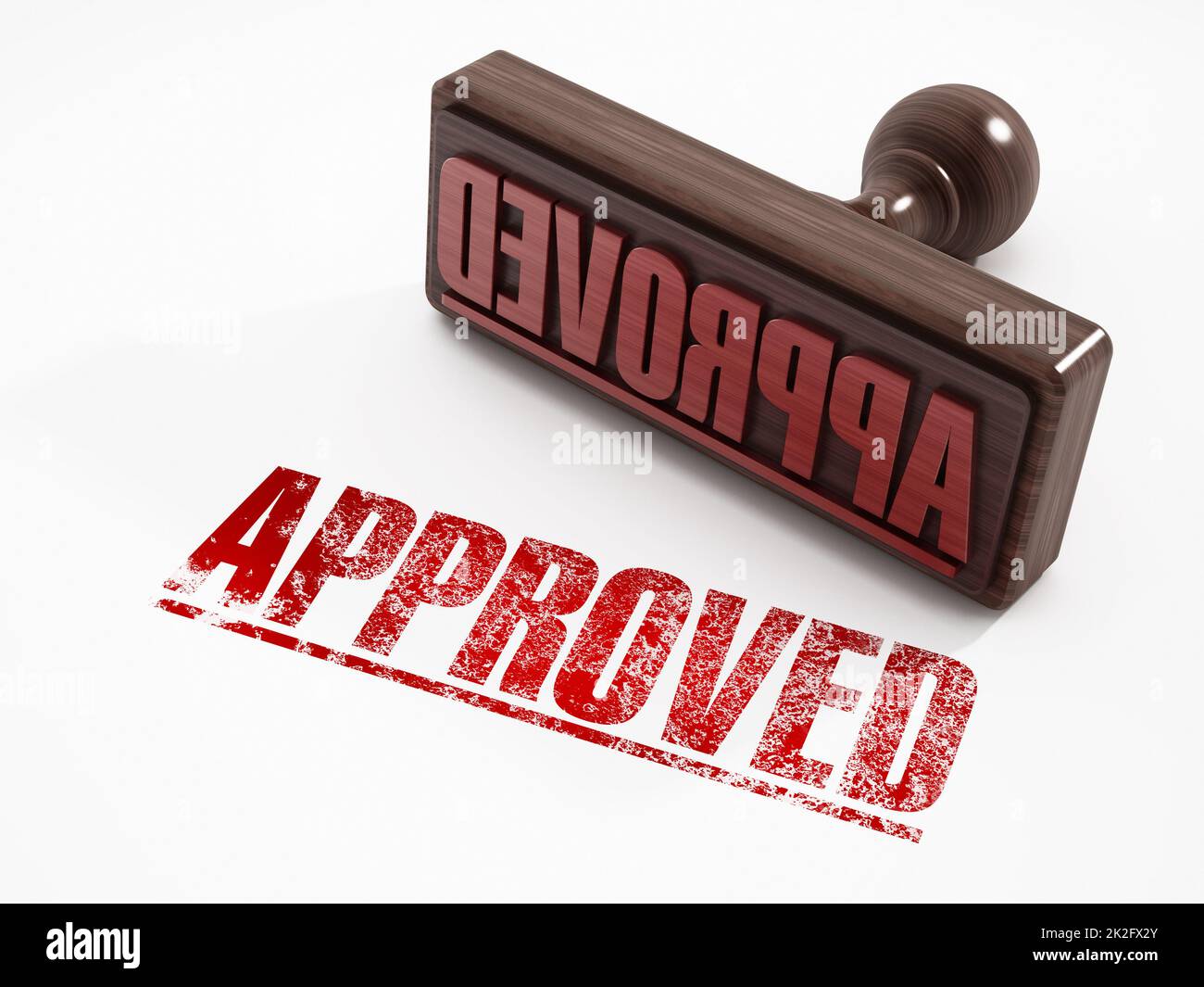 Approved stamp hi-res stock photography and images - Alamy