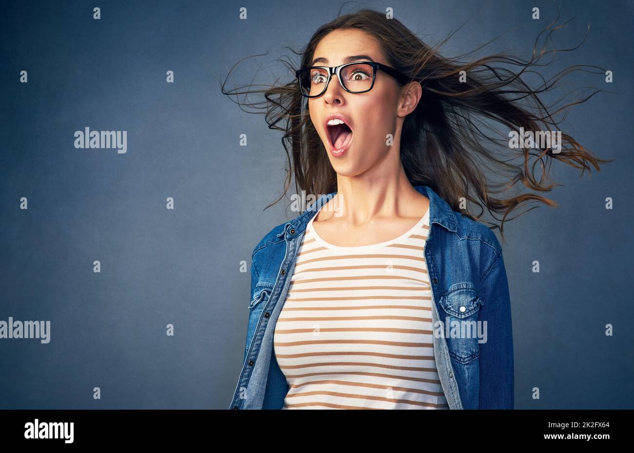 Air blown face hi-res stock photography and images - Alamy