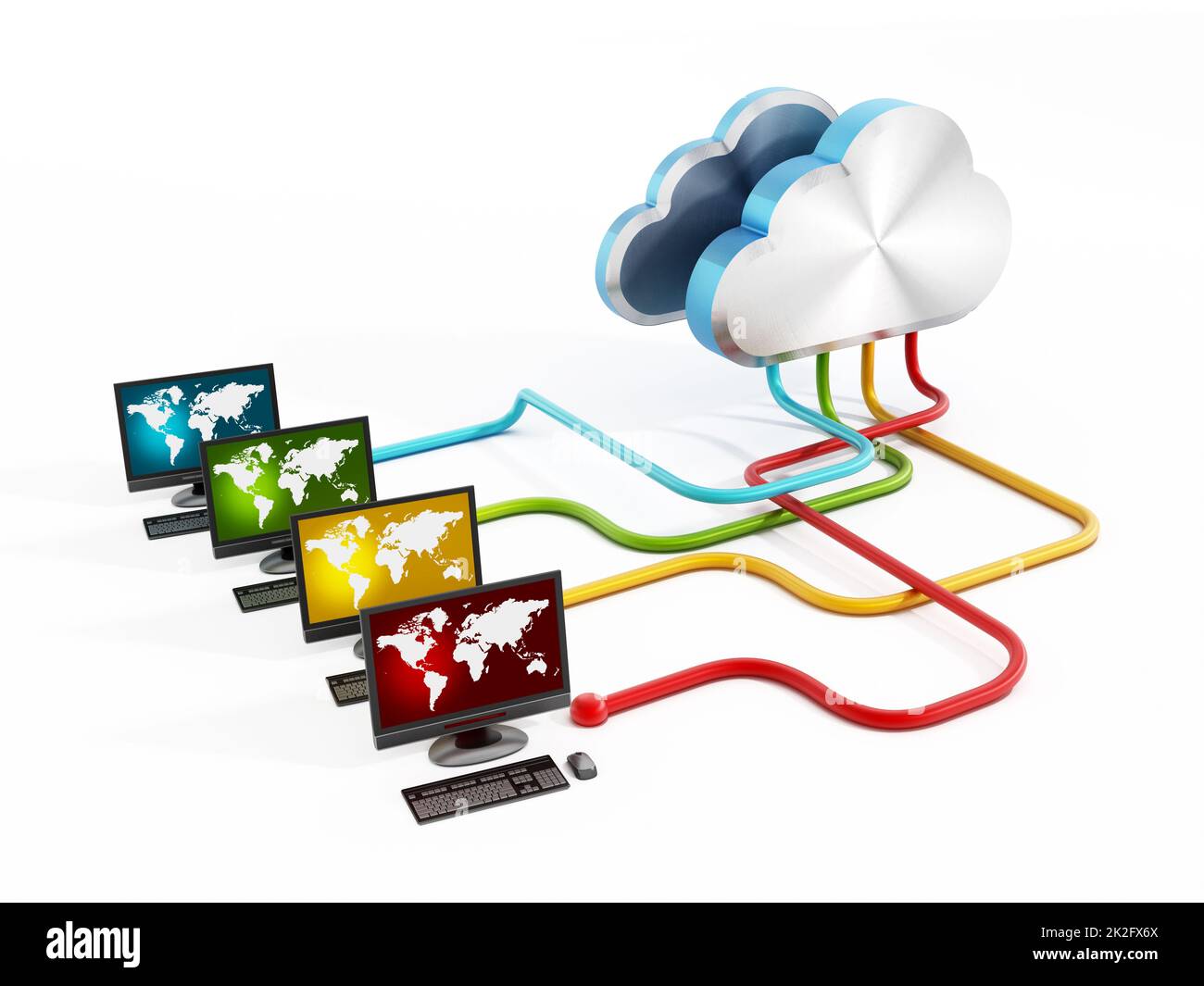 Cloud computing concept Stock Photo - Alamy