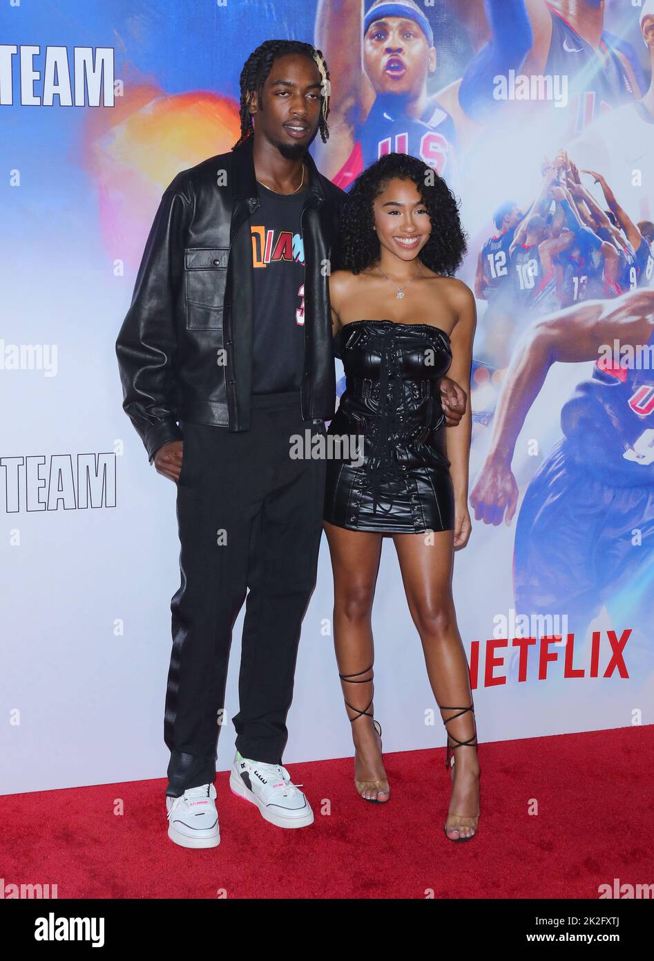 Hollywood, USA. 22nd Sep, 2022. Zaire Wade, Lola Clark arrives at The ...