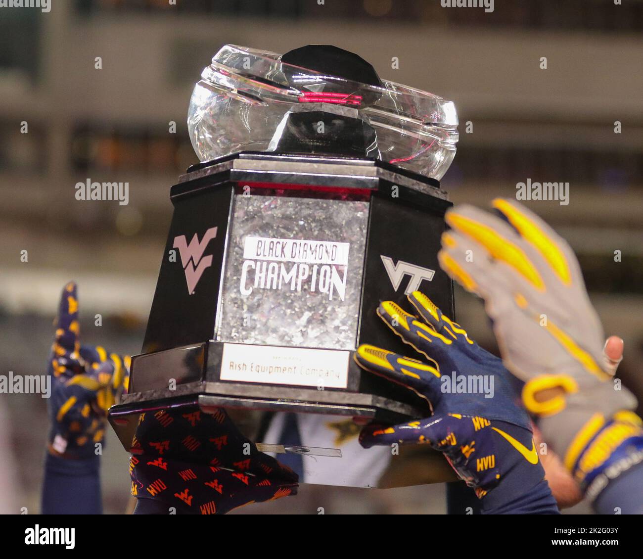 West virginia virginia tech football hi-res stock photography and ...