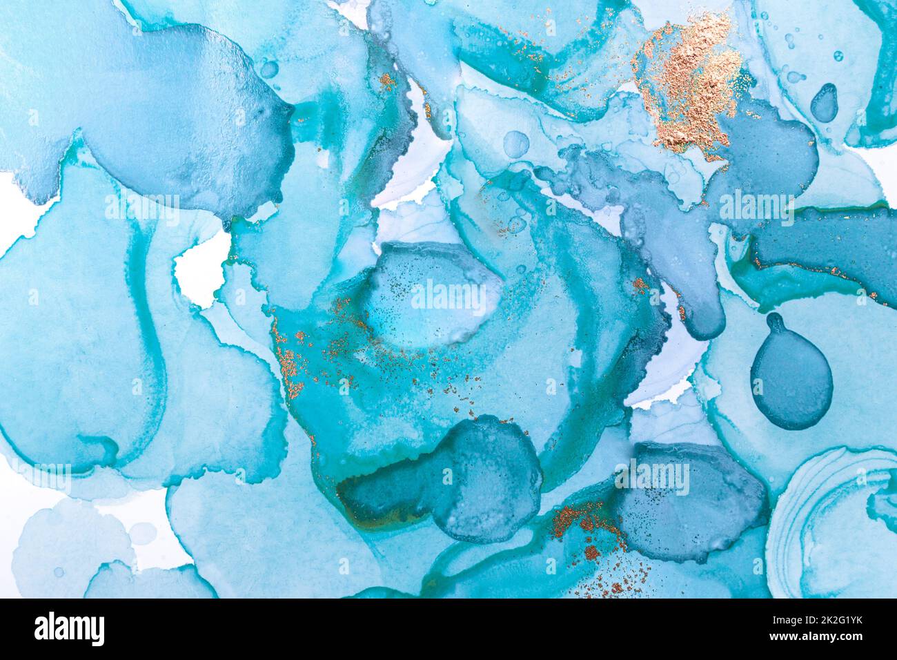 Ink blue abstract hi-res stock photography and images - Alamy