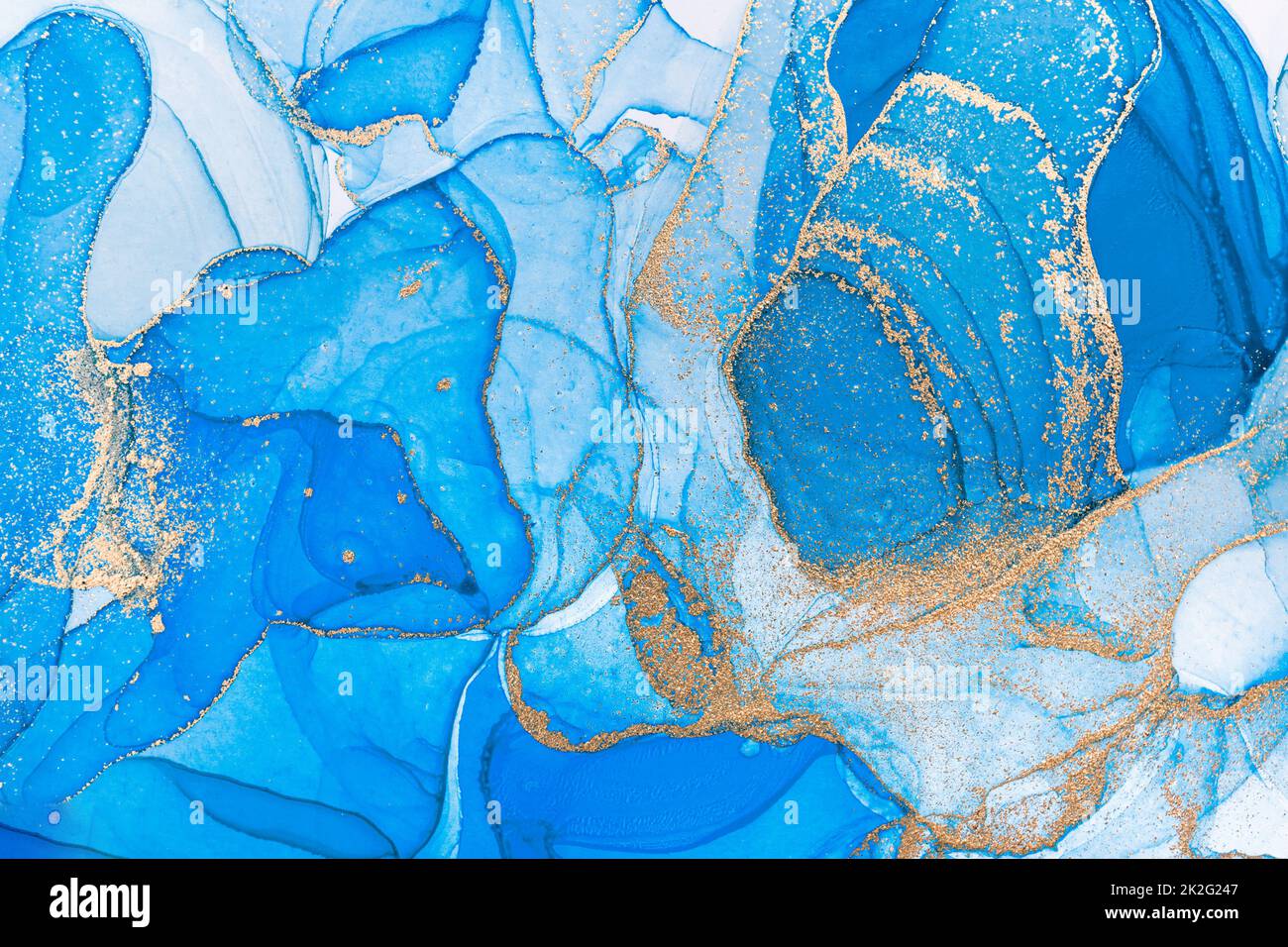 Ink blue abstract hi-res stock photography and images - Alamy