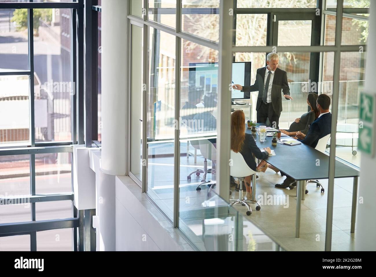 Taking stock and setting new targets. Shot of a corporate ... Taking stock and setting new targets. Shot of a corporate ...
