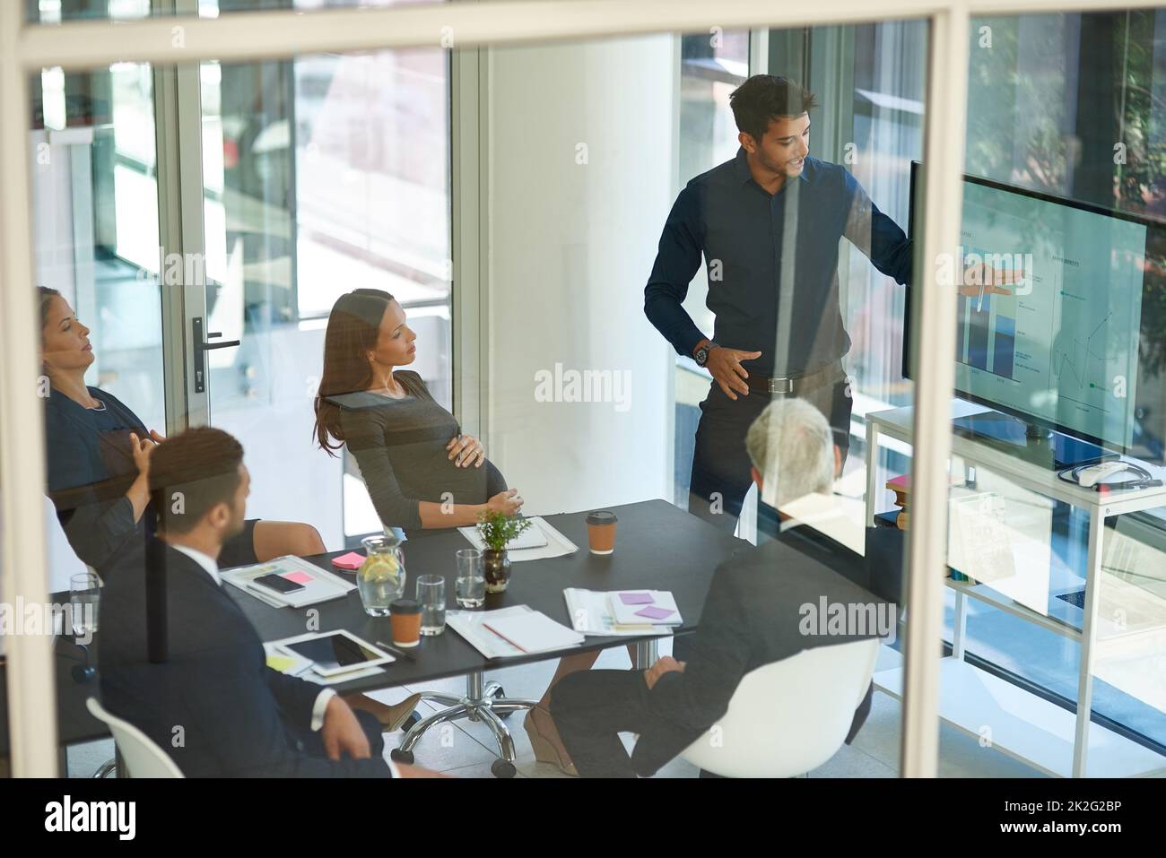 Taking stock and setting new targets. Shot of a corporate ... Taking stock and setting new targets. Shot of a corporate ...
