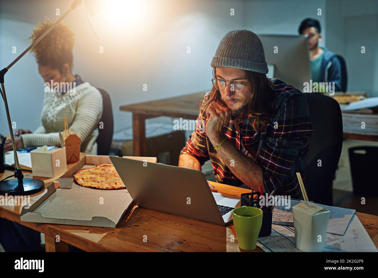 Night shift workers hi-res stock photography and images - Alamy