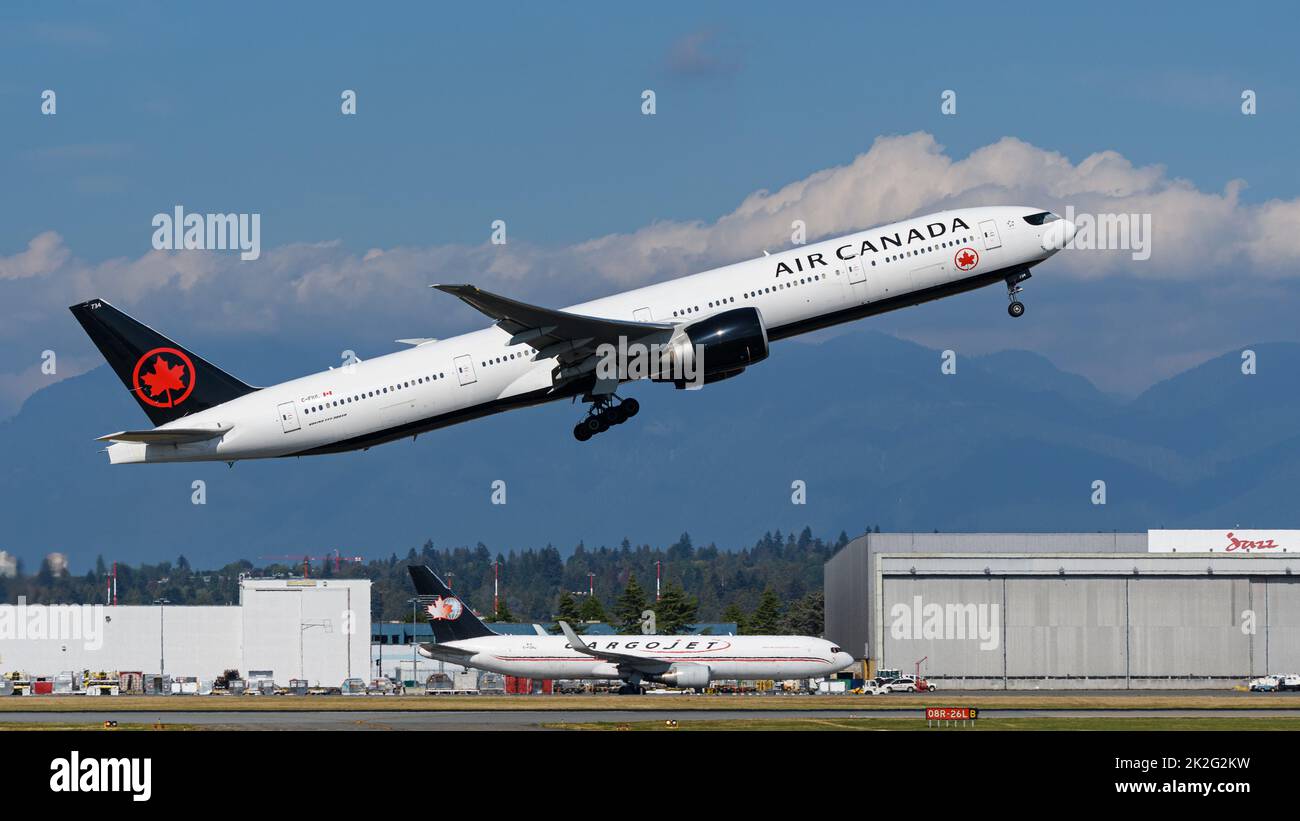Richmond, British Columbia, Canada. 22nd Sep, 2022. An Air Canada ...
