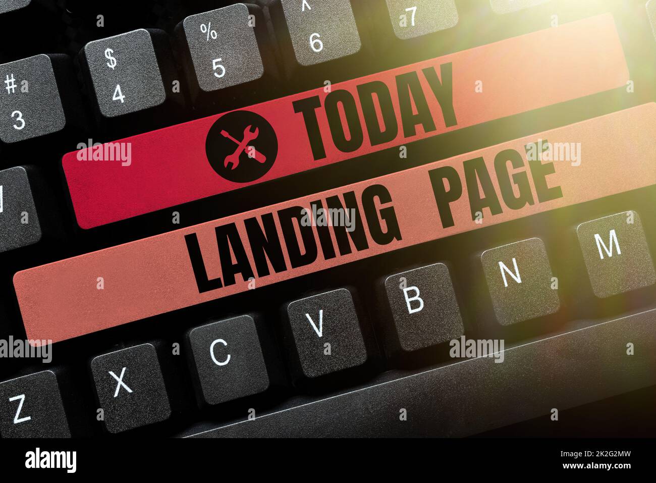 Inspiration showing sign Landing Page. Business overview Website ...