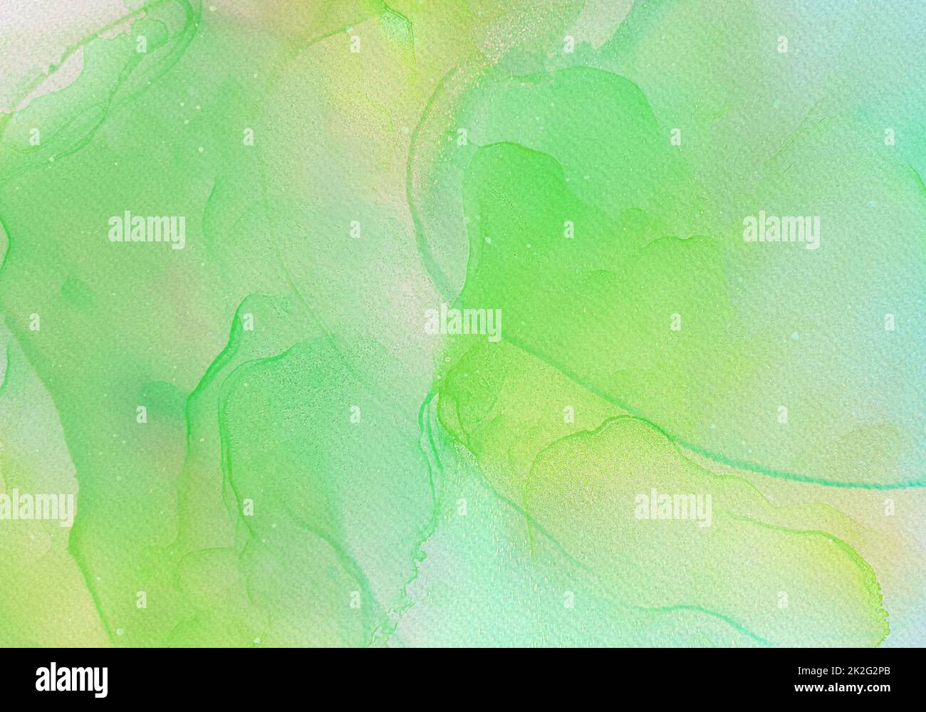 Soft green, blue pastel alcohol ink background. Watercolor background ...