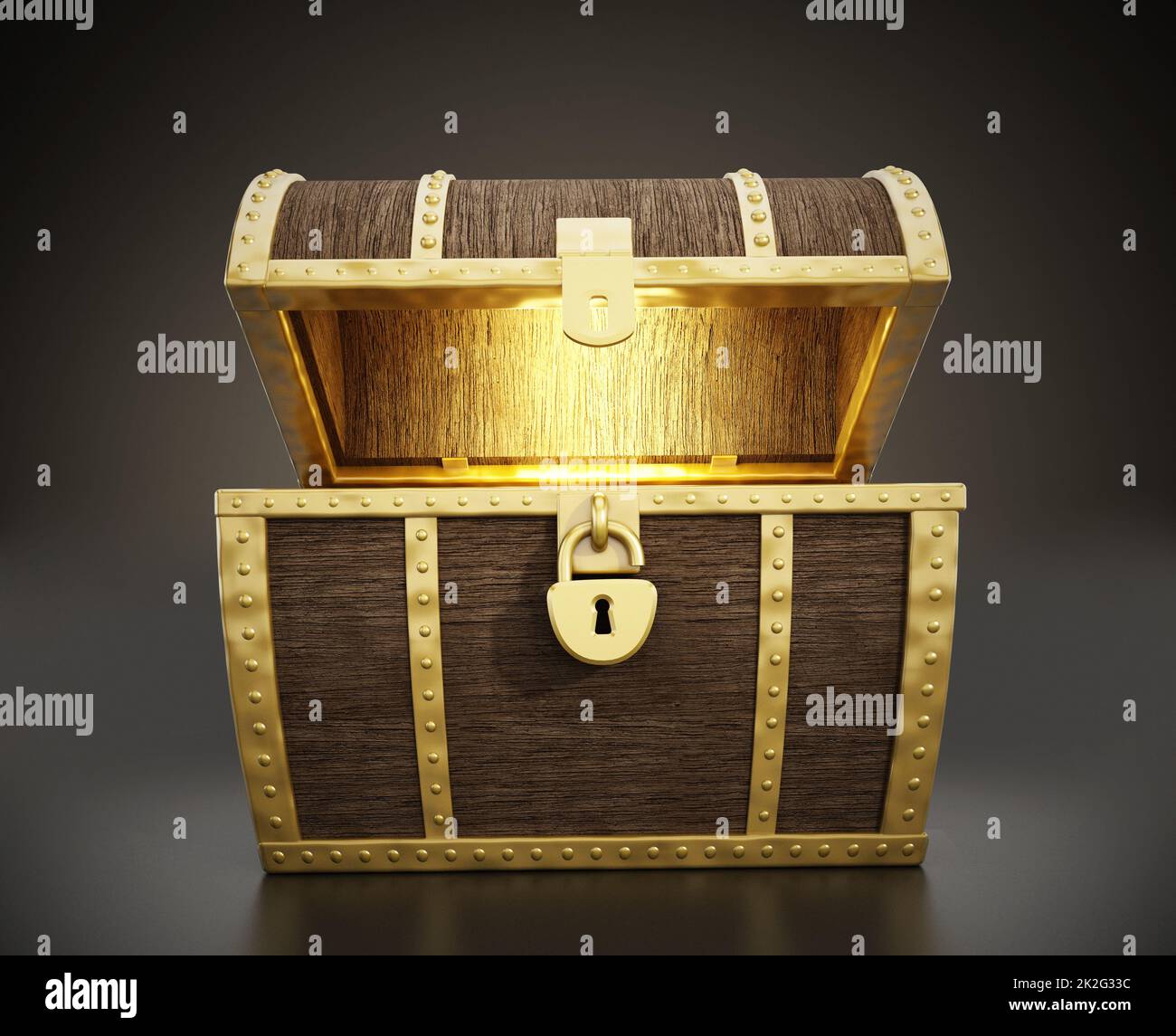 Open treasure chest gem hi-res stock photography and images - Alamy