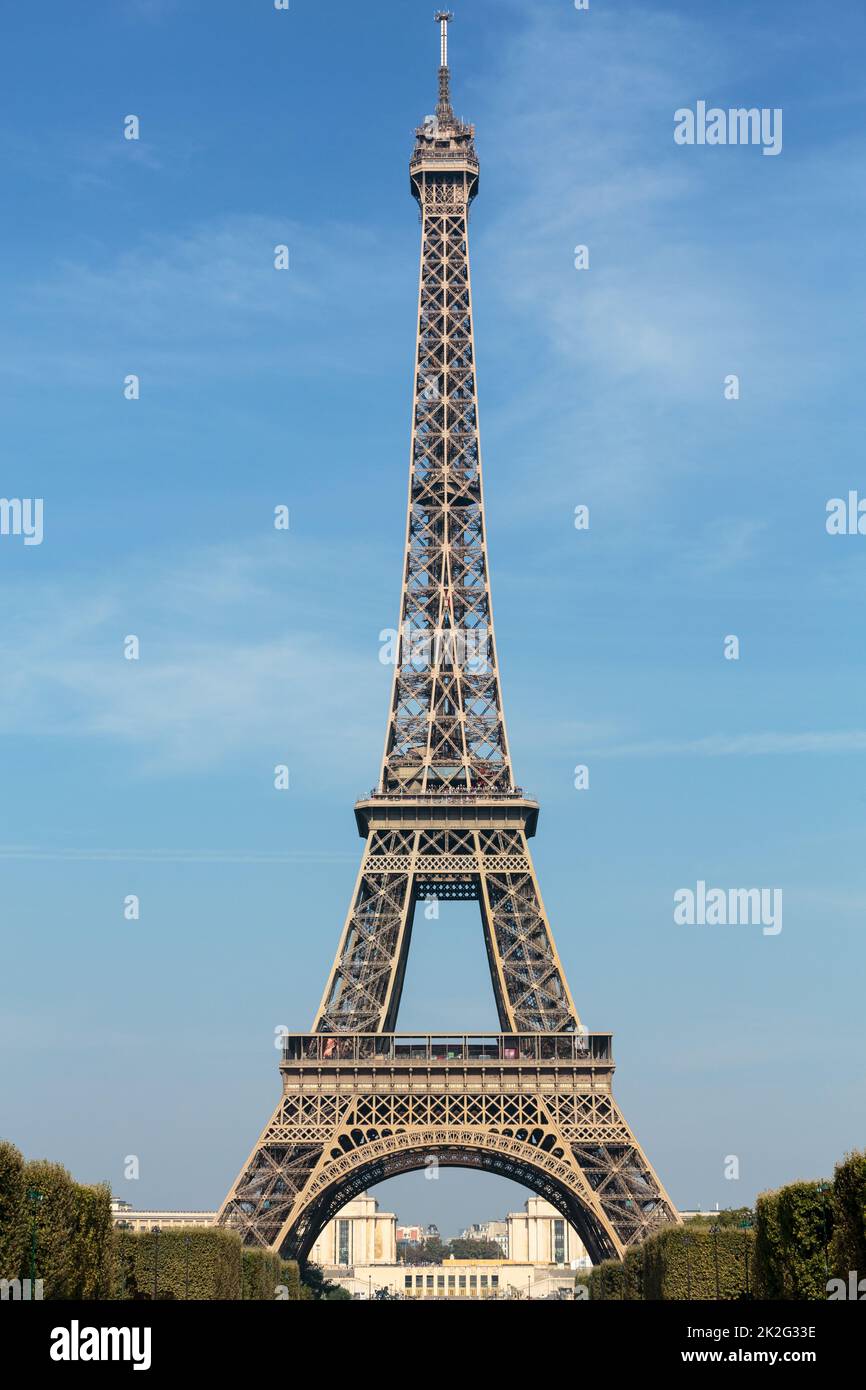 Eiffel Tower - The most famous symbol of Paris Stock Photo - Alamy
