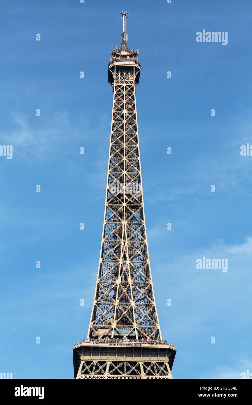 Eiffel Tower - The most famous symbol of Paris Stock Photo - Alamy