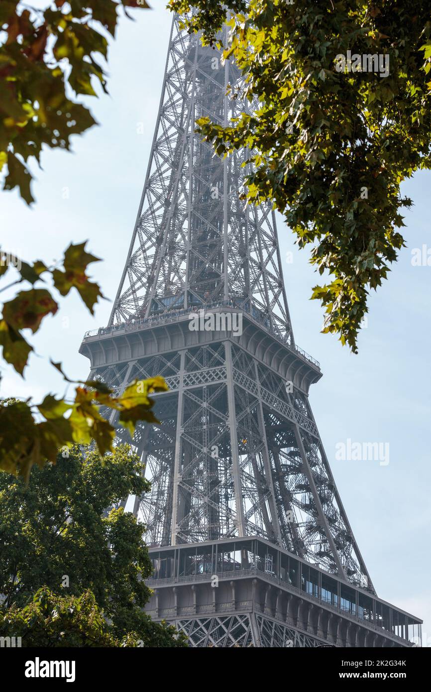 Eiffel Tower - The most famous symbol of Paris Stock Photo - Alamy