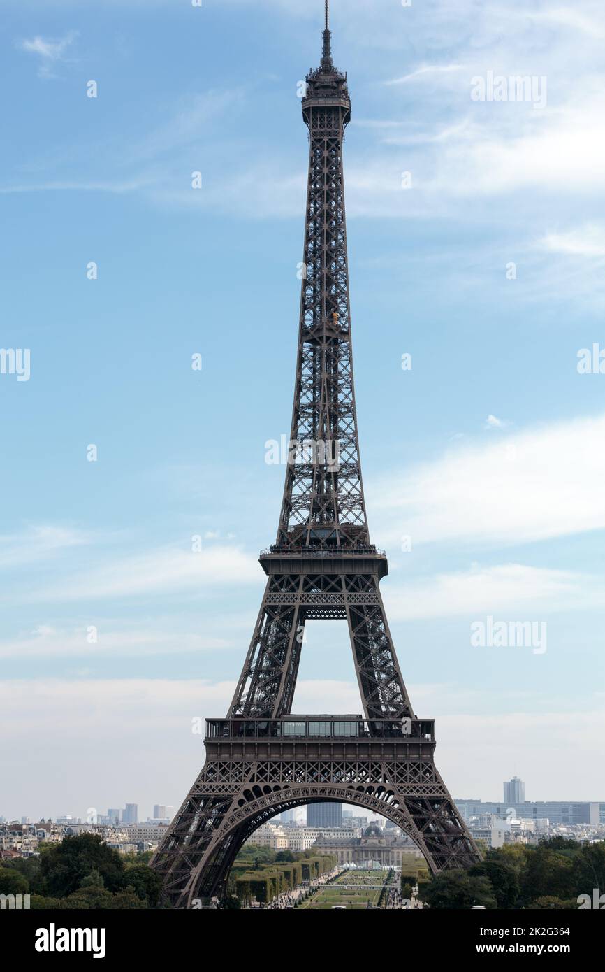 Eiffel Tower - The most famous symbol of Paris Stock Photo - Alamy