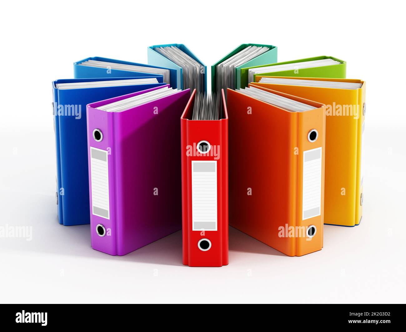Colored brochure hi-res stock photography and images - Alamy