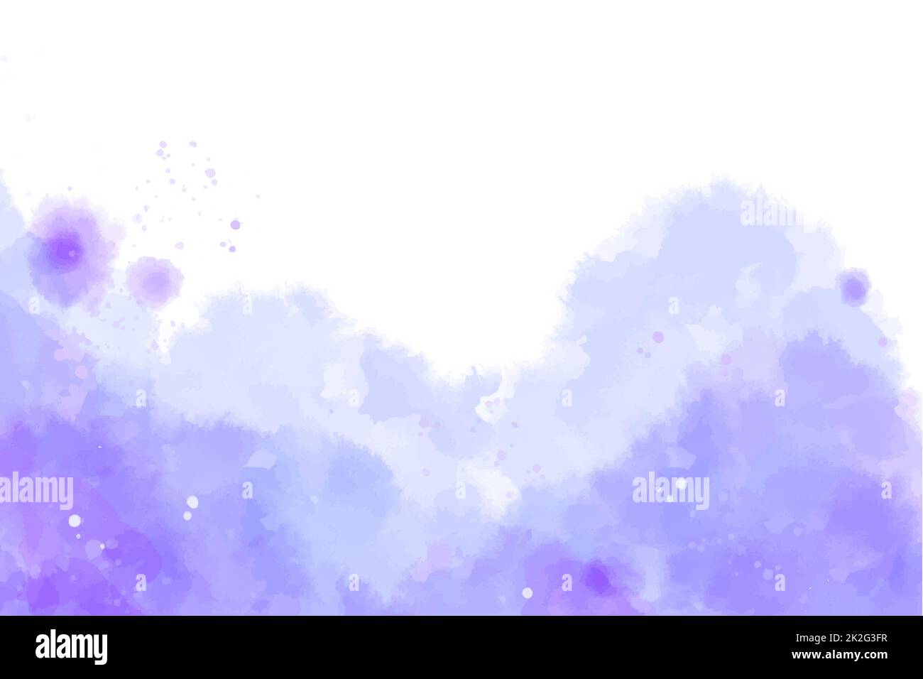 Violet, purple light watercolor, ink, abstract background texture. Copy ...