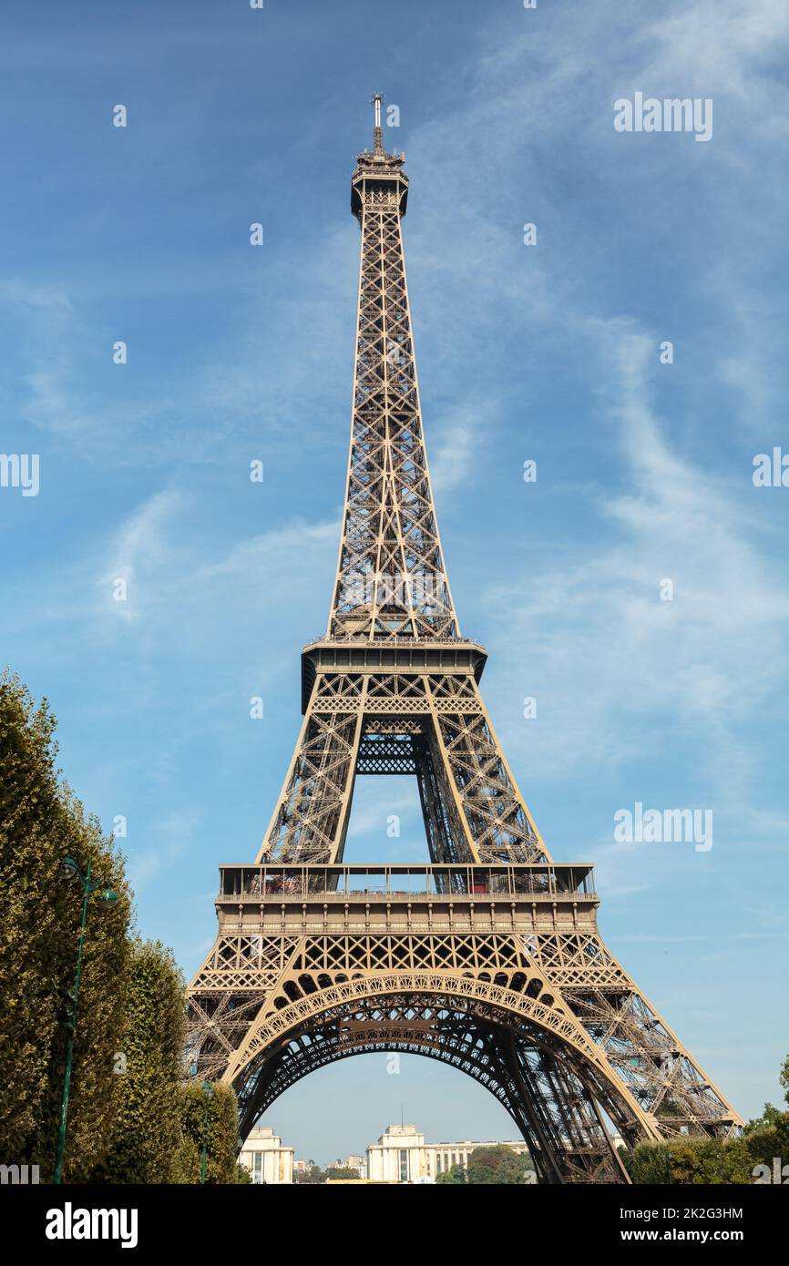 Eiffel Tower - The most famous symbol of Paris Stock Photo - Alamy