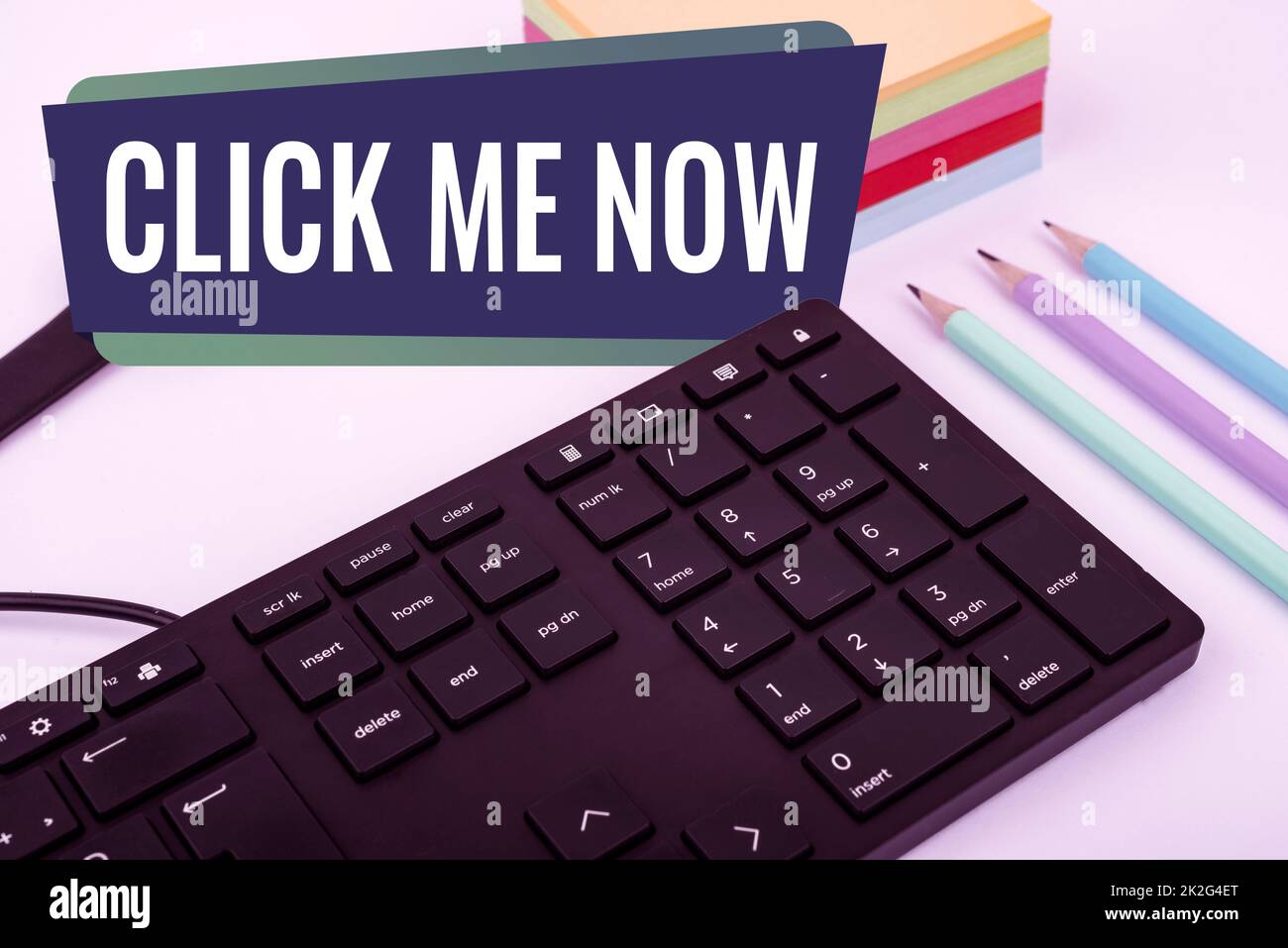 Text caption presenting Click Me Now. Concept meaning Internet helping ...