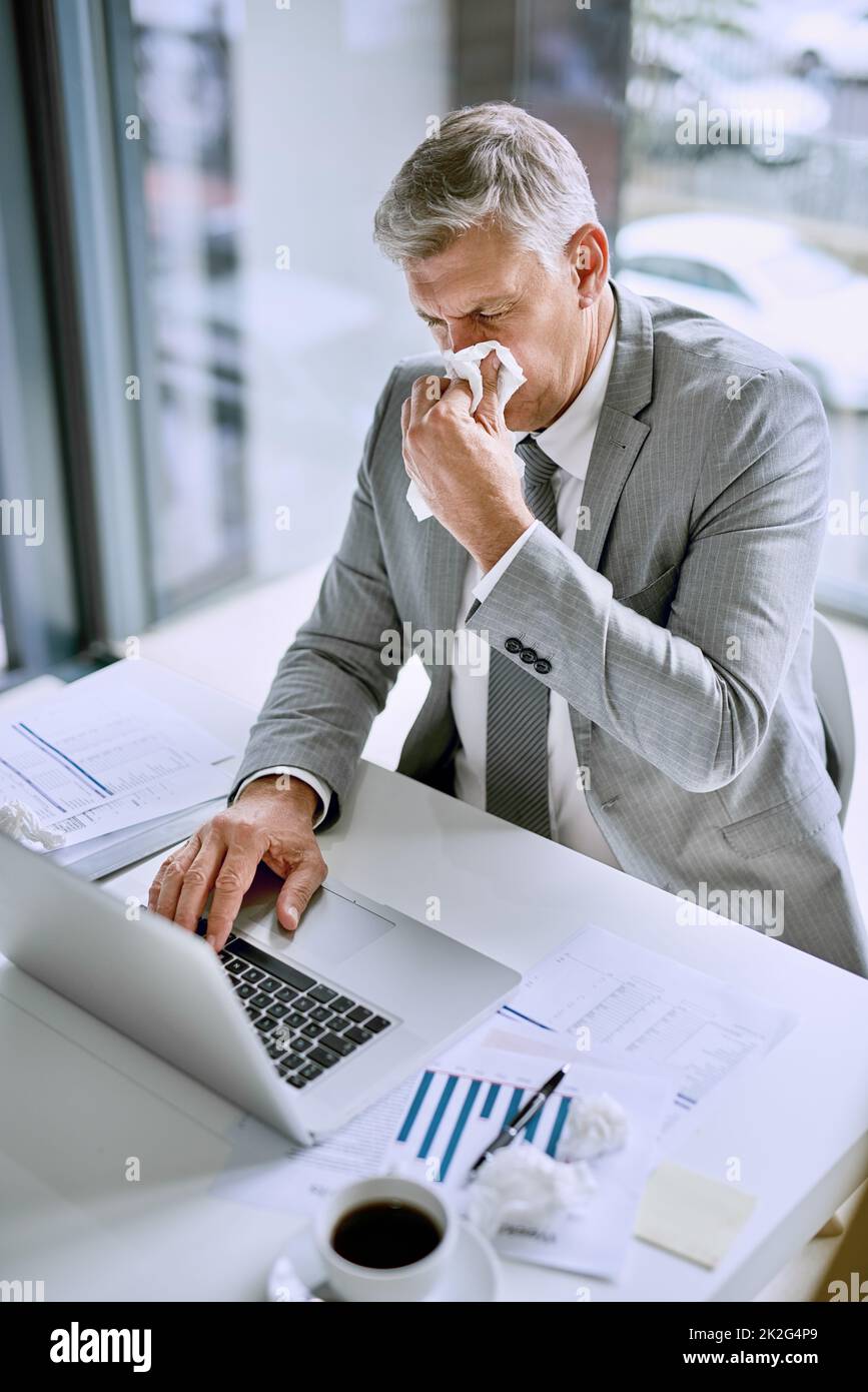 Sick office hi-res stock photography and images - Alamy