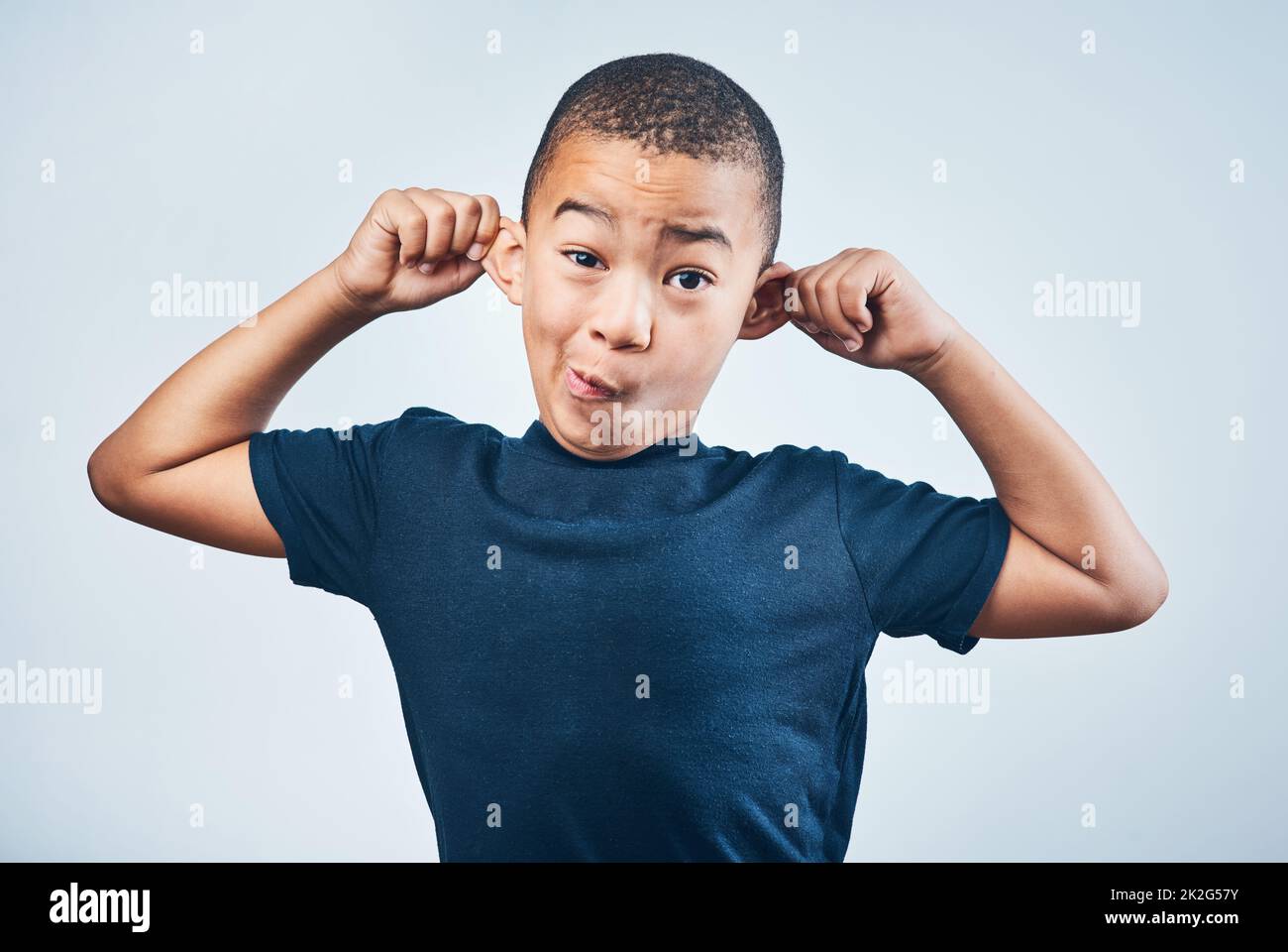 Goofy children hi-res stock photography and images - Alamy