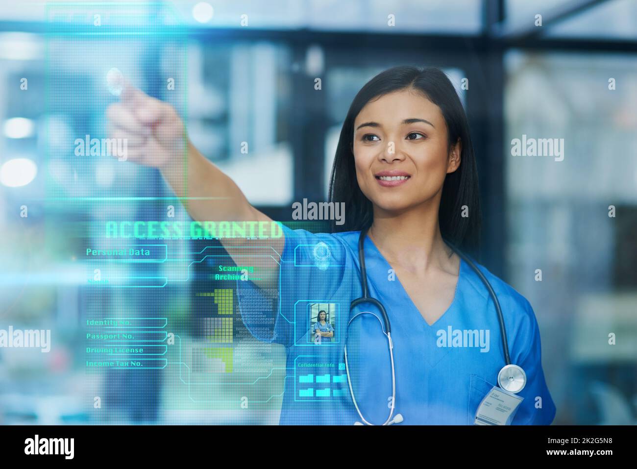 Modern medicine just got an upgrade. Cropped shot of an attractive ...