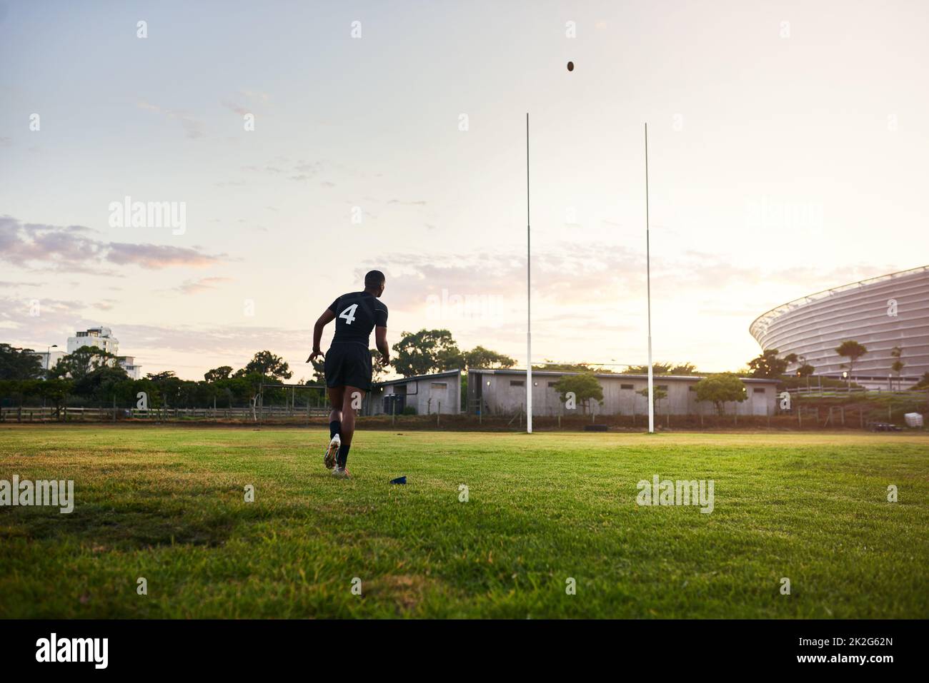 Rugby training early morning hi-res stock photography and images - Alamy