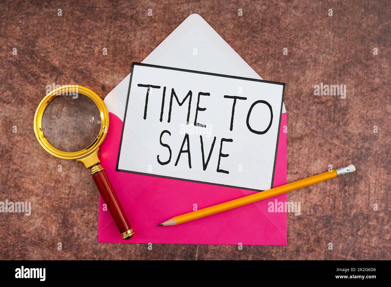 Writing displaying text Time To Save. Business showcase Start saving money for the future or ...
