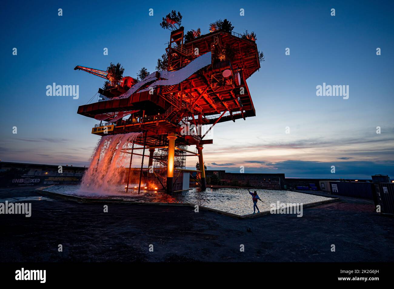 EDITORIAL USE ONLY General views of SEE MONSTER, a decommissioned North ...