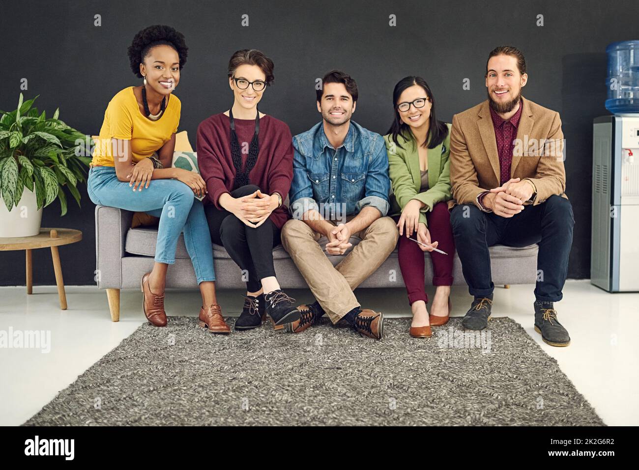 Young creatives team working together hi-res stock photography and ...