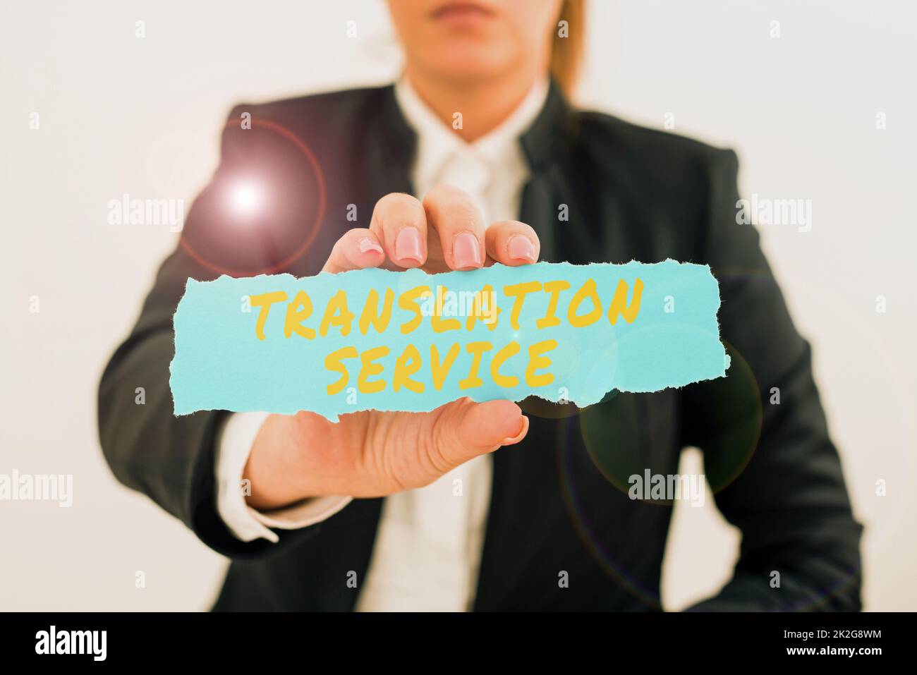 Hand writing sign Translation Service. Business showcase the Equivalent ...