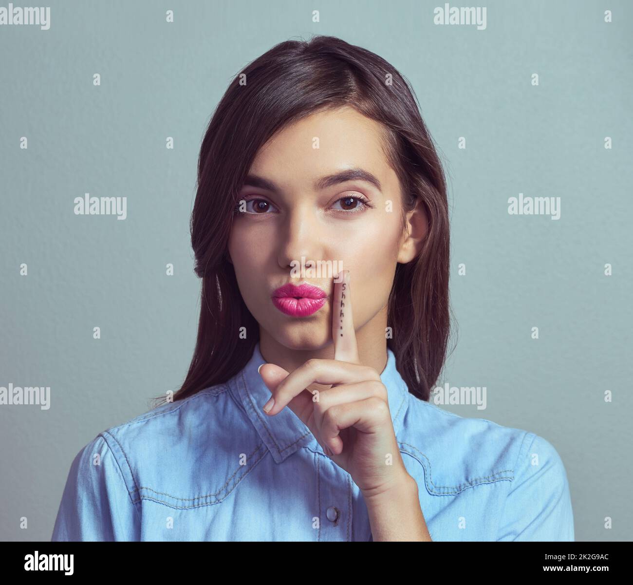 Cosmetics on the finger hi-res stock photography and images - Alamy