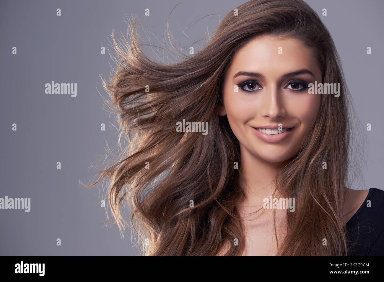 Portrait sultry young woman hi-res stock photography and images - Alamy