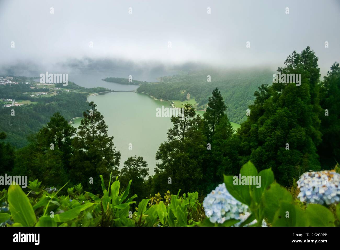 Sete cidades valley hi-res stock photography and images - Alamy
