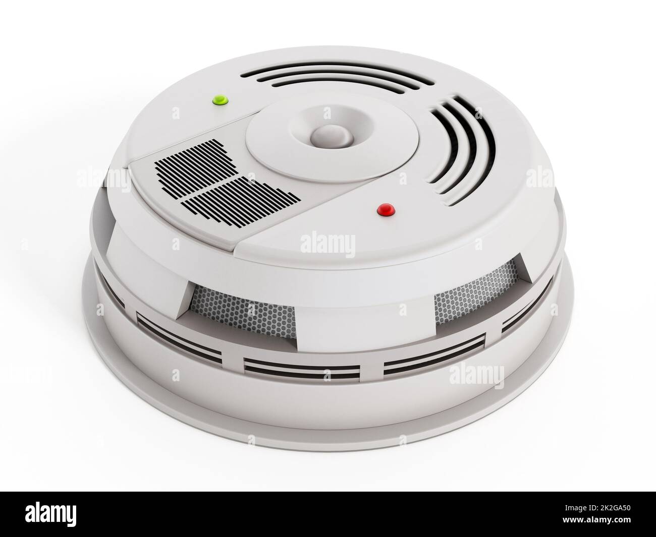 Smoke detector smoke alarm Cut Out Stock Images & Pictures - Alamy