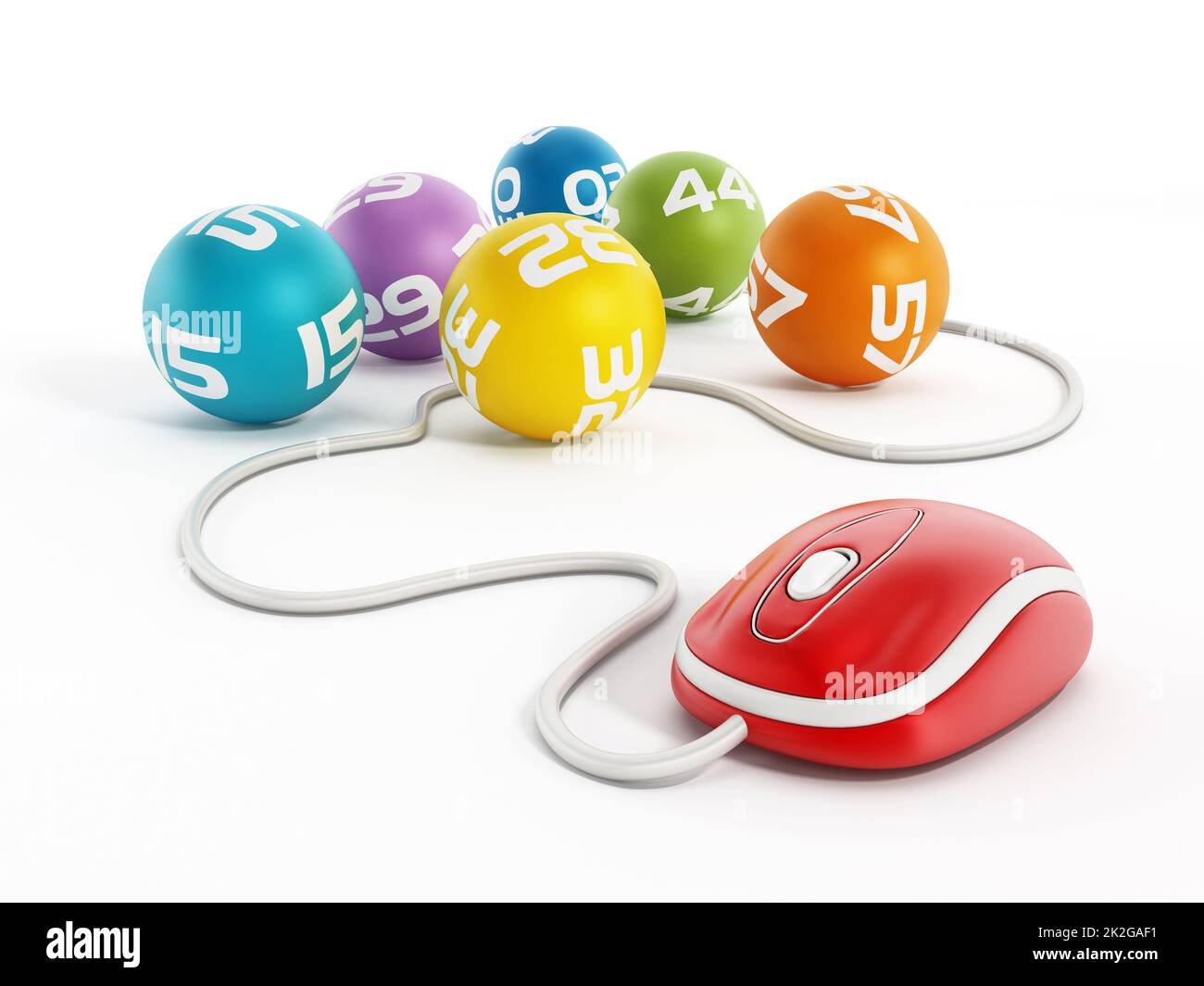 Lottery sphere Cut Out Stock Images & Pictures - Alamy