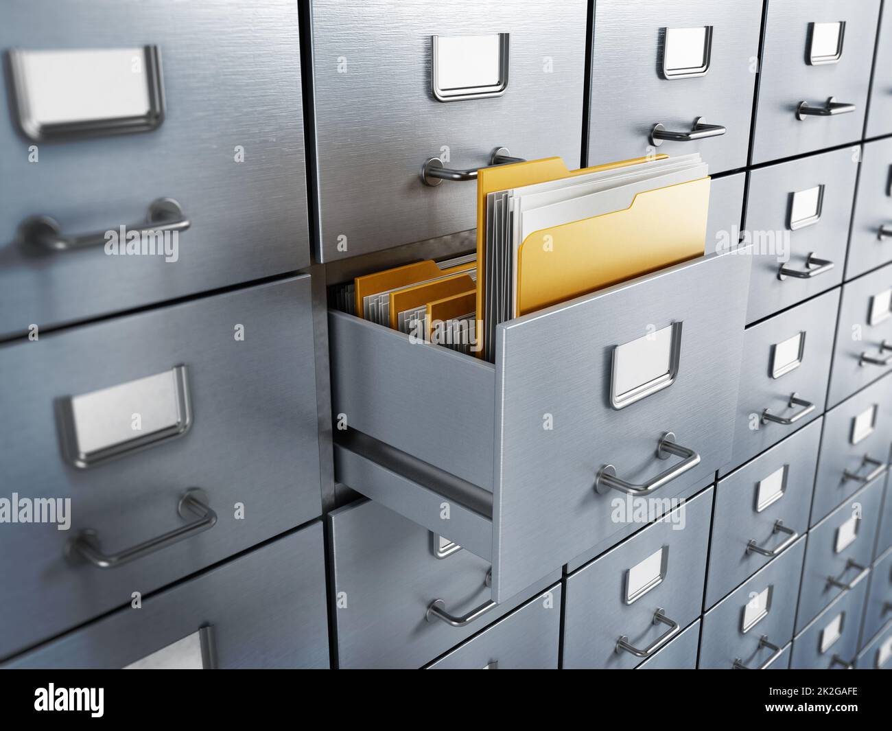 Archives document filing hi-res stock photography and images - Alamy